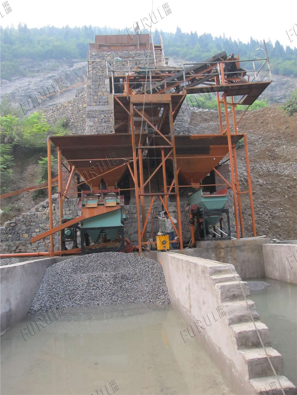 400~480TPD Fluorite Ore Beneficiation Production Line in Chongqing ...