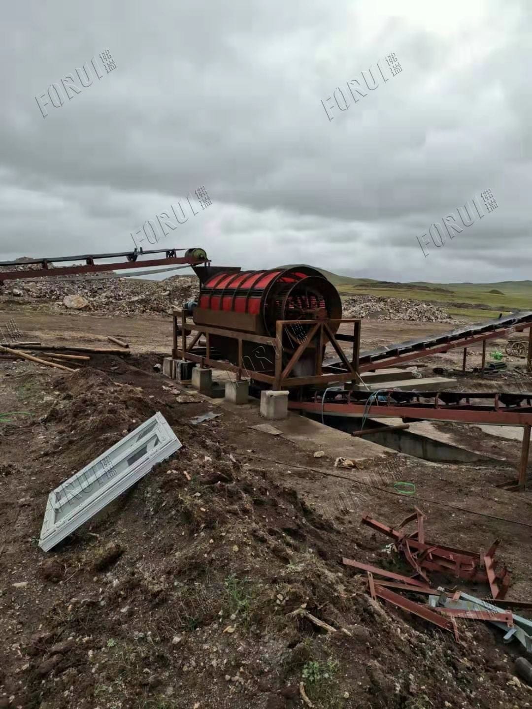 600~720TPD Fluorite Ore Beneficiation Production Line in Mongolia ...
