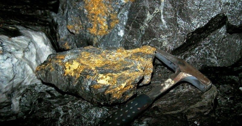 Gold Ore Rock