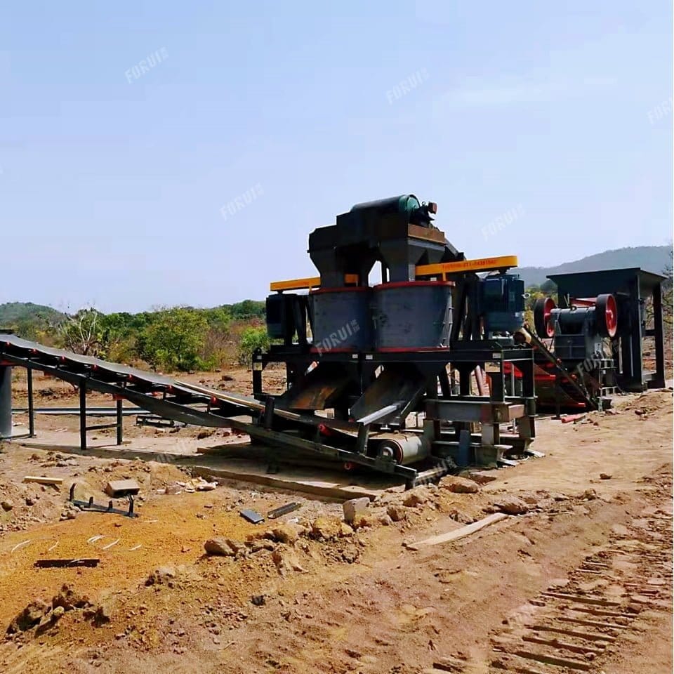 Golderz-Verarbeitungslinie - Henan Forui Maschinentechnologie Co., Ltd.